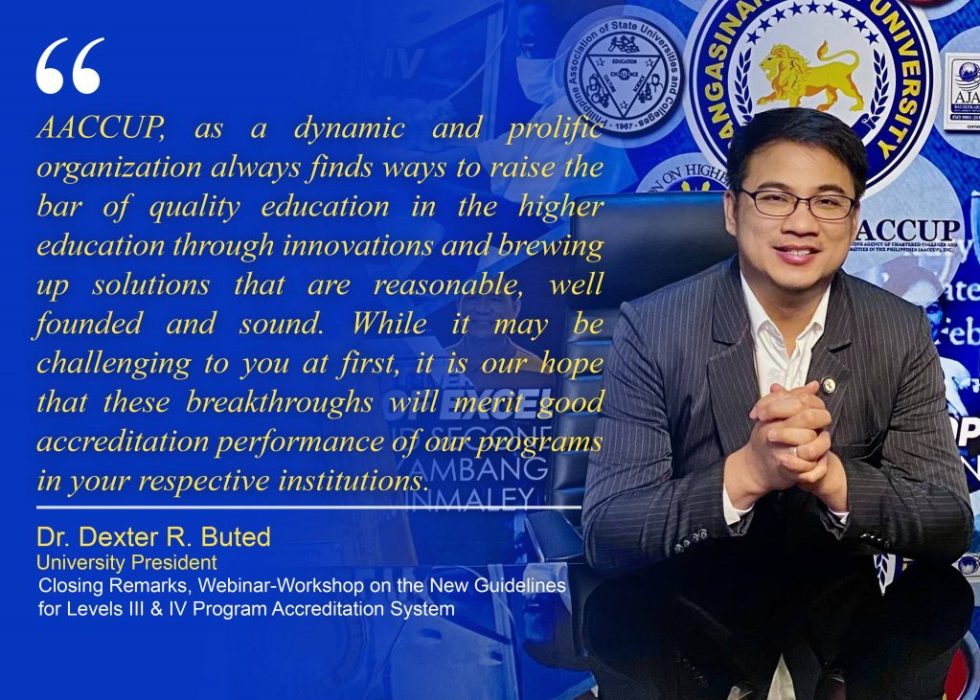 In-house accreditors oriented with new AACCUP guidelines | Pangasinan ...