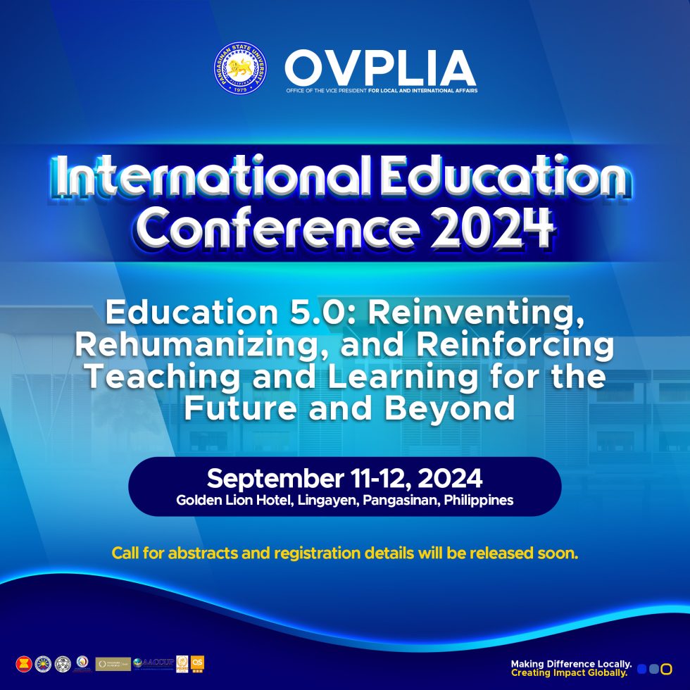 International Education Conference 2024 | Pangasinan State University ...