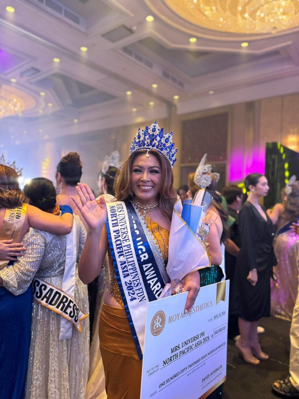 PSU Educator crowned Mrs. Universe – Philippines North Pacific Asia ...