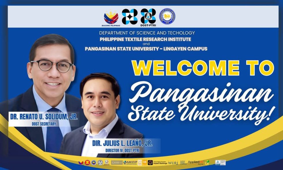 Launch of Bamboo Textile Fiber Innovation Hub | Pangasinan State ...