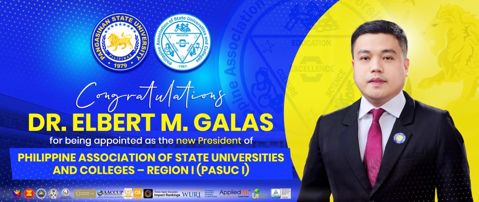 PSU’s Dr. Galas is new PASUC-I President | Pangasinan State University ...